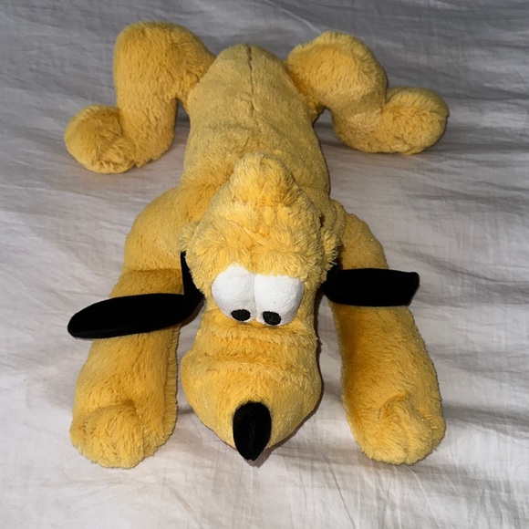Disney | Toys | Disney Pluto Stuffed Animal | Poshmark
